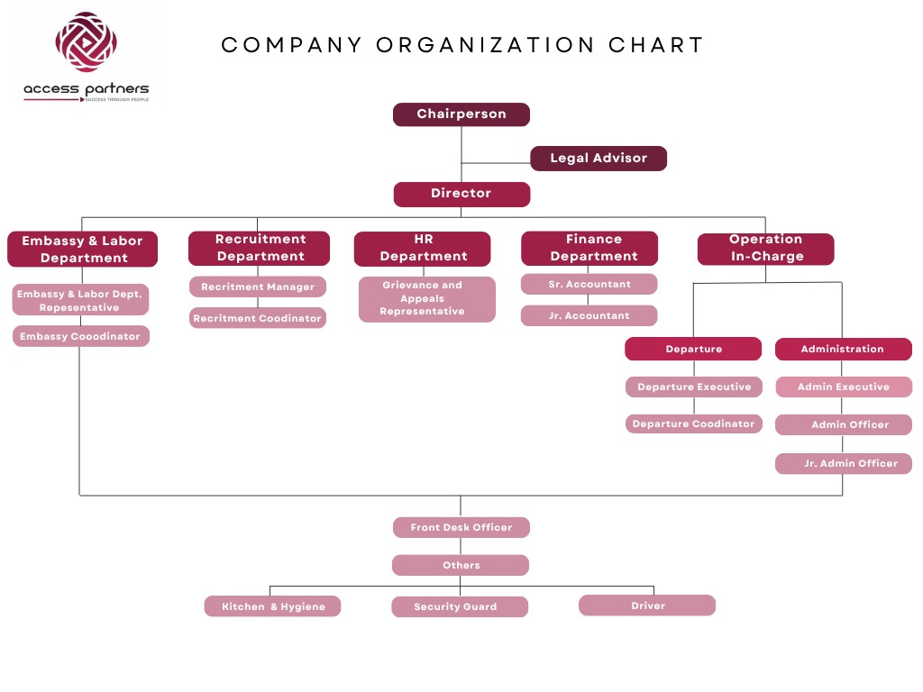Organizational Structure-Access Partners Pvt. Ltd.